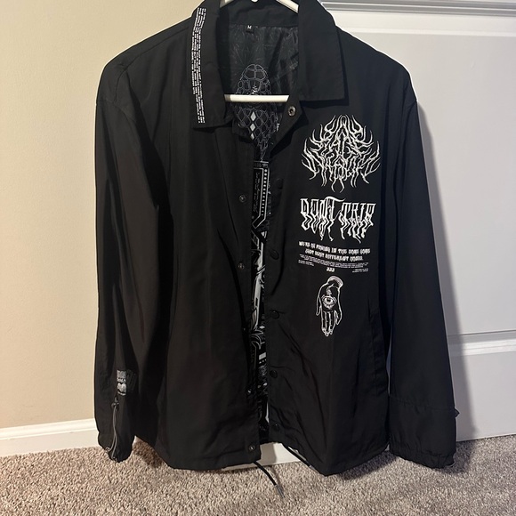 rage nation | Jackets & Coats | Rage Nation Burning Man Festival Black ...